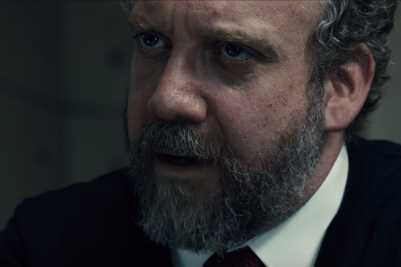 Luke Scott'ın ilk filmi "Morgan"dan Paul Giamatti'li kısa bir sahne ...