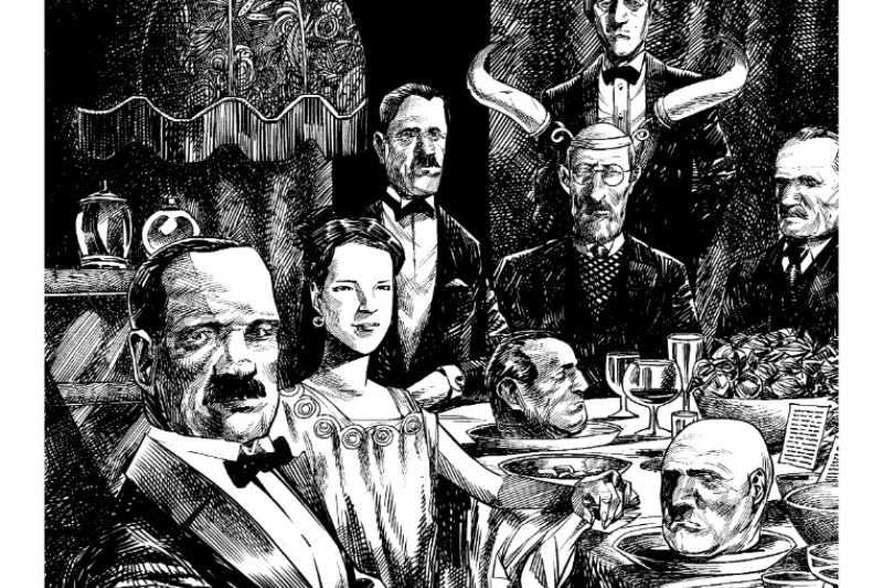 M.K. Perker canlı yayında çiziyor - bant mag