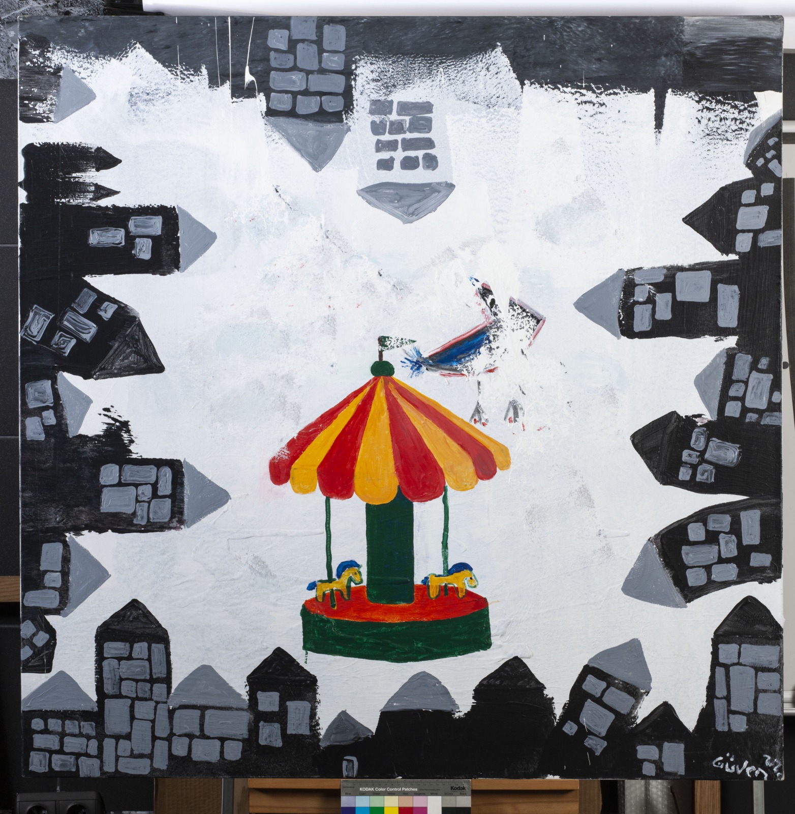 Zamanın dışına, mekânın dışına: Güven Kıraç’ın akrilik distopyası ...