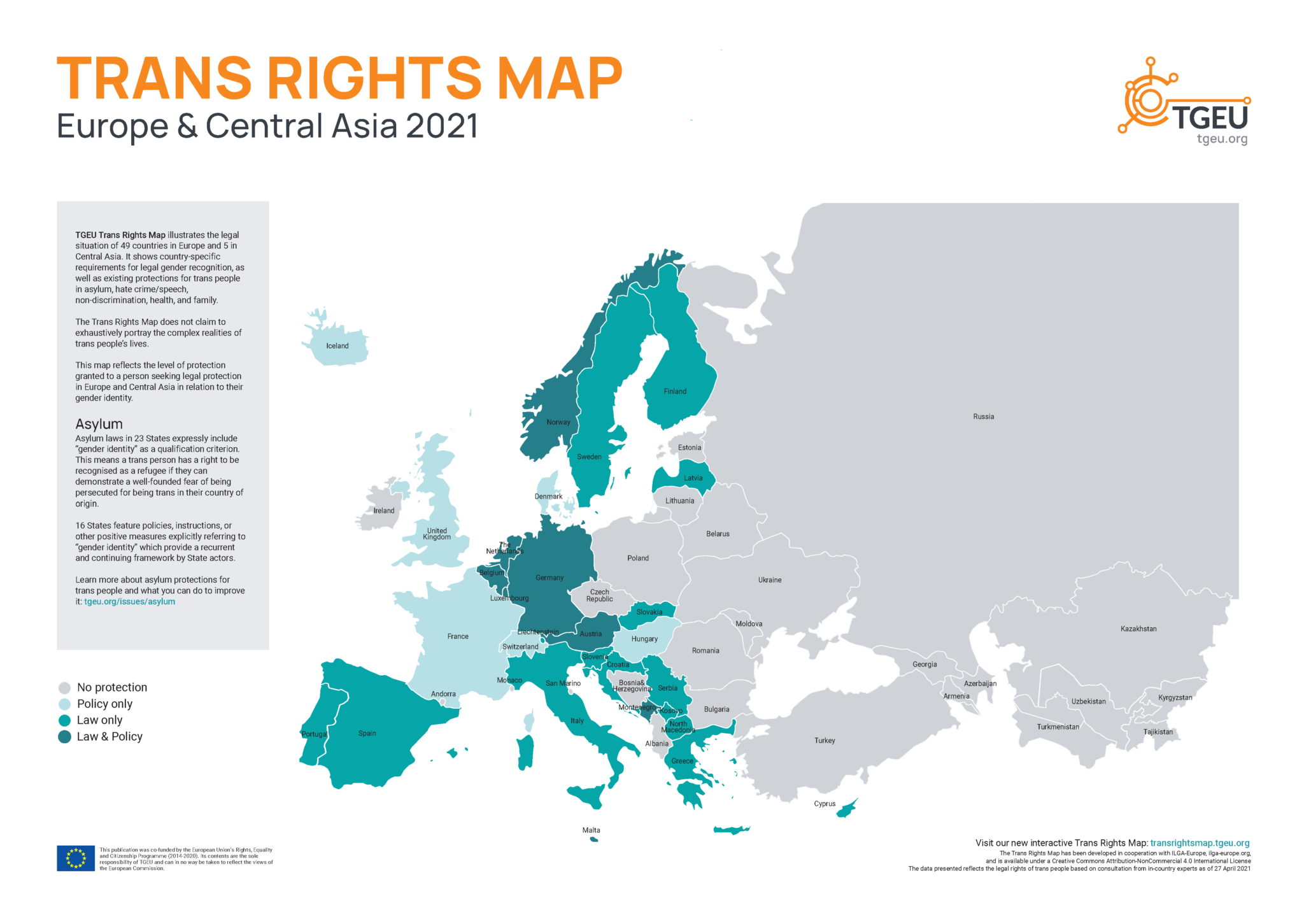 Trans Rights Map 2021, trans haklarındaki kaybı belgeliyor - bant mag