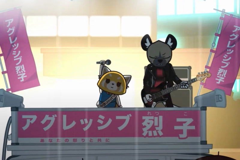 Aggretsuko bu kez hükümet ve death metal sarmalında - bant mag