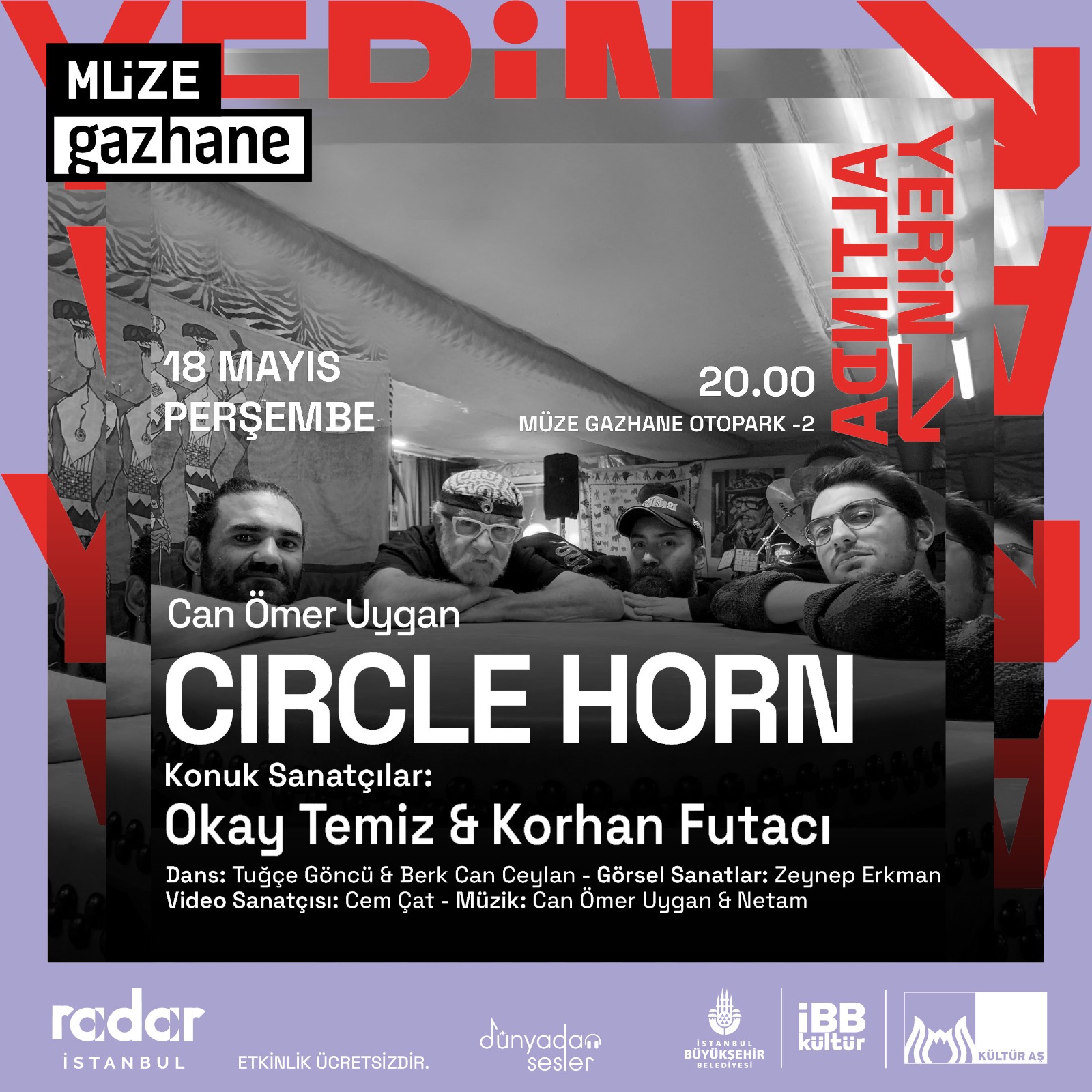 Haftanın etkinlik rehberi (18 - 24 Mayıs) - bant mag