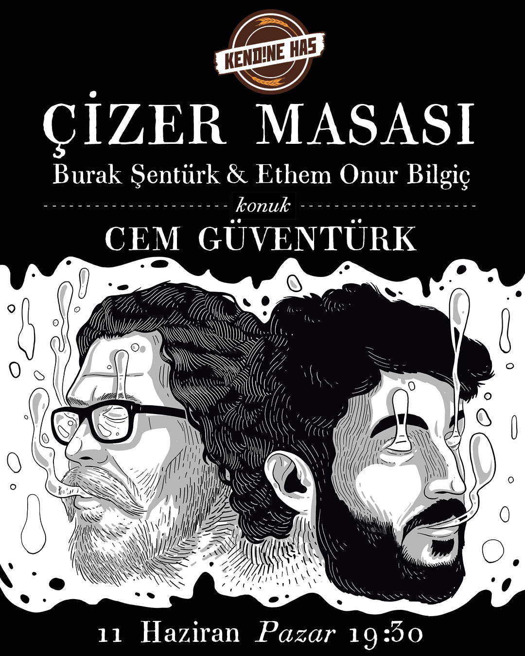 Çizer Masası: Cem Güventürk - bant mag