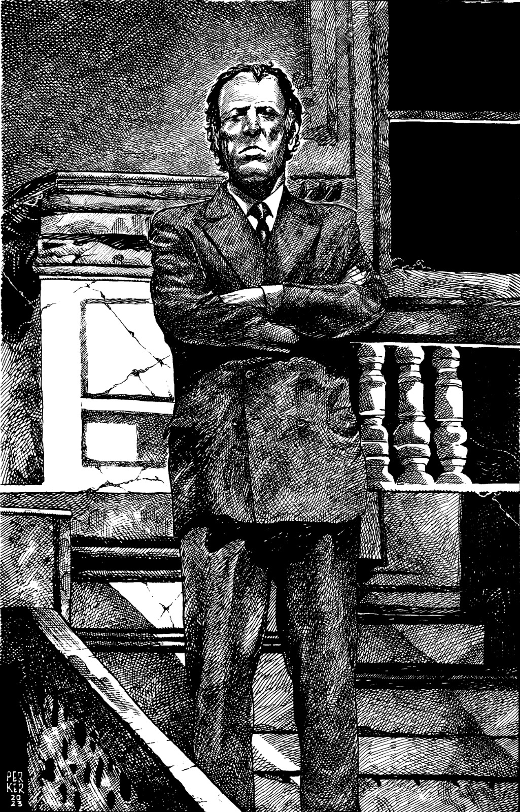 Yüzlerden ilham alan bir M.K. Perker sergisi - bant mag