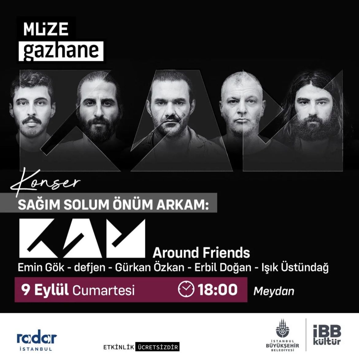 Haftanın etkinlik rehberi (7-13 Eylül) - bant mag