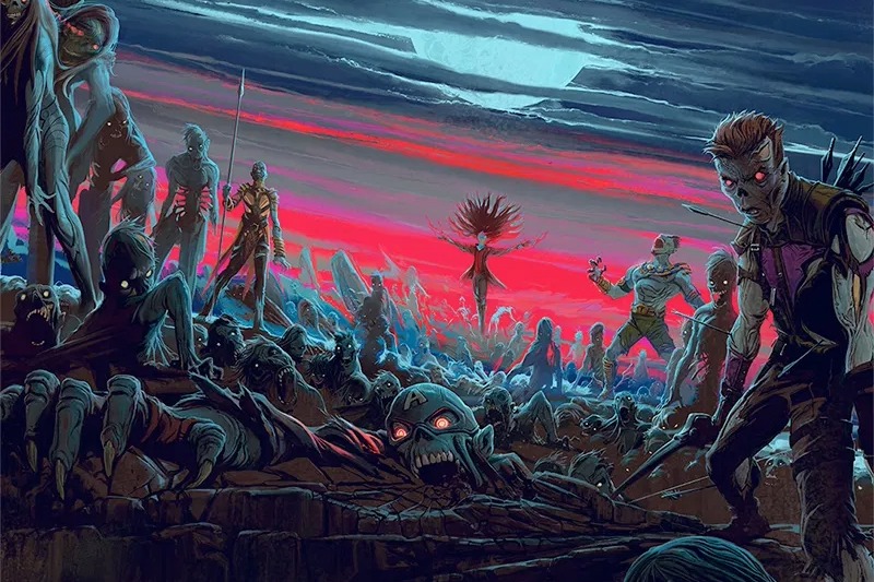 Marvel Zombies: Dört bölümlük yeni Marvel animasyonundan ilk fragman ...