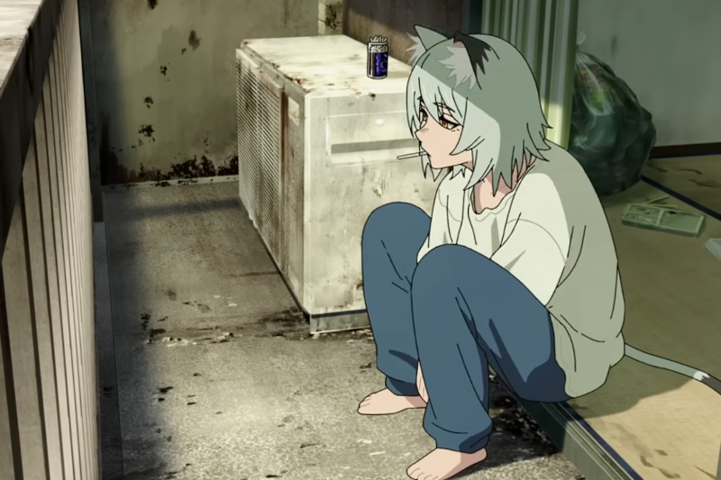 Sigara kokusu sinmiş bir anime dizisi yaklaşıyor: Chainsmoker Cat ...