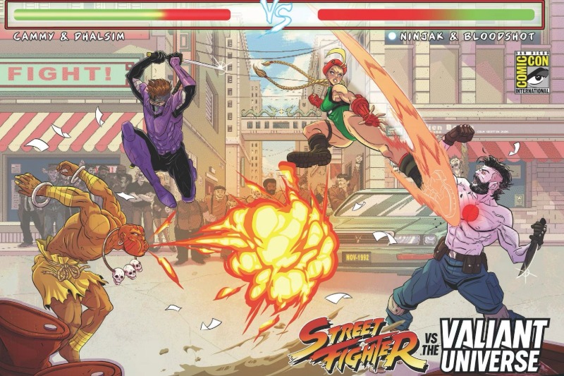 Street Fighter, Valiant evrenine meydan okuyor - bant mag