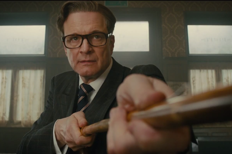 ''Kingsman: The Secret Service''ten bir bar kavgası sahnesi - bant mag